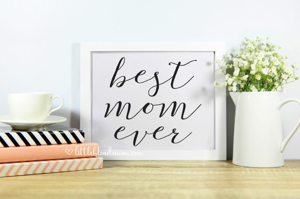 7 Free Printables for Mommas - little blonde mom
