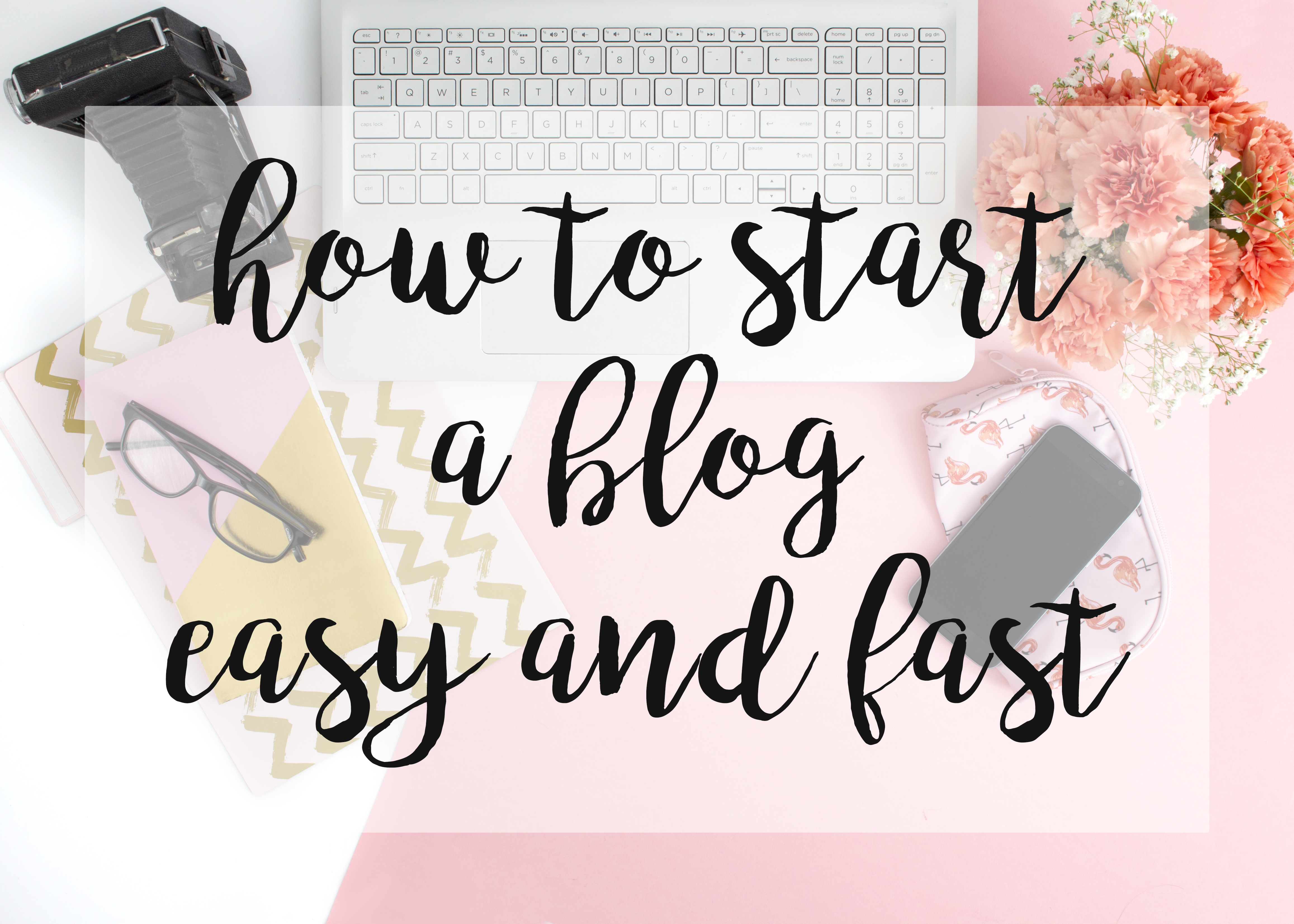 How to Start a Blog – Easy & Fast - little blonde mom