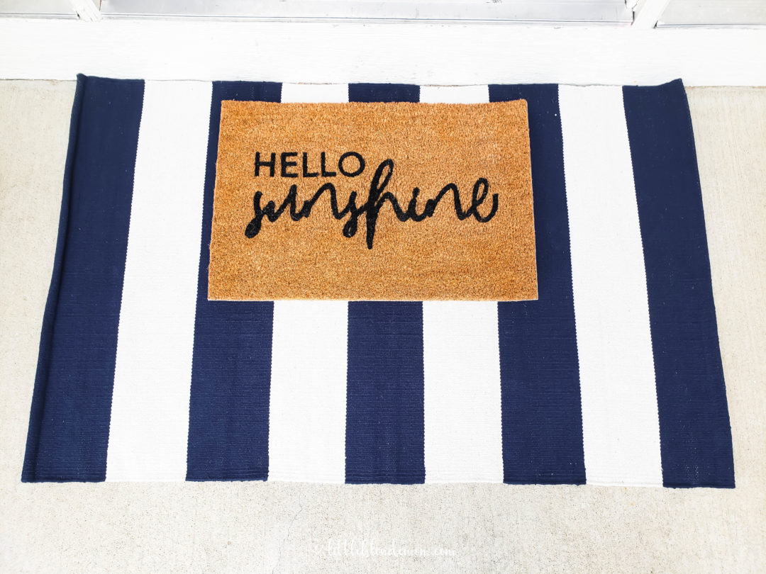 30+ Drool-Worthy Welcome Mats - little blonde mom