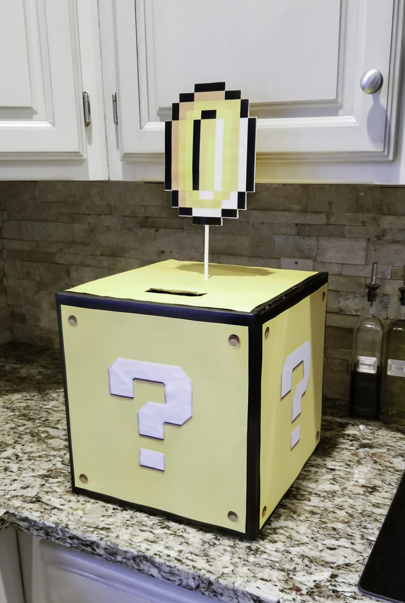 Super Mario Valentine’s Day Box + Treat Toppers Printable - little ...