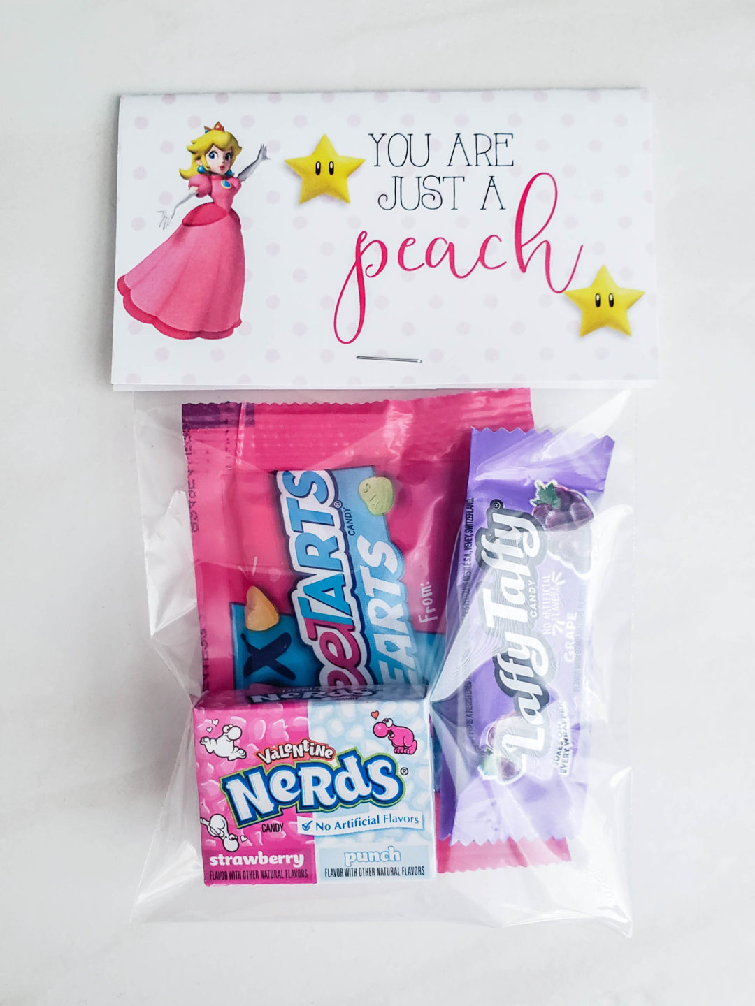 Super Mario Valentine’s Day Box + Treat Toppers Printable - little ...