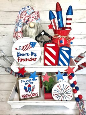 Cutest Tiered Trays for Summer - little blonde mom