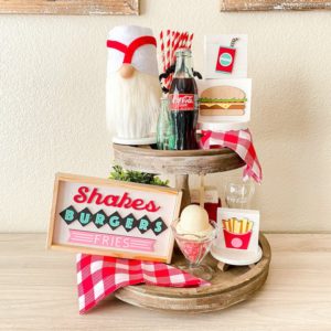 Cutest Tiered Trays for Summer - little blonde mom