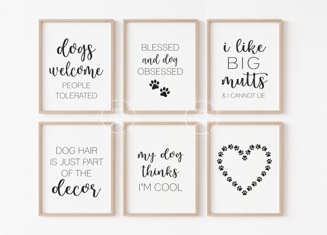 *Freebie* Dog Lover Printables - little blonde mom
